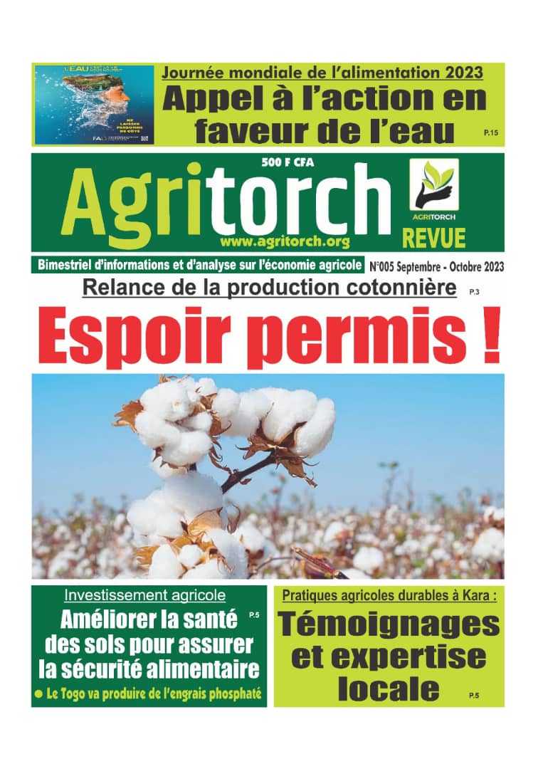 Parution N°005 Septembre-Octobre 2023 - AGRITORCH